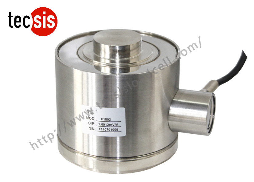 Column Type Waterproof Compression Load Cell IP68 For Weighbridge / Hopper