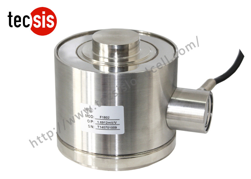 Column Type Waterproof Compression Load Cell IP68 For Weighbridge / Hopper