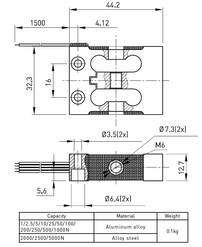 Precision Tension Compression Load Cell